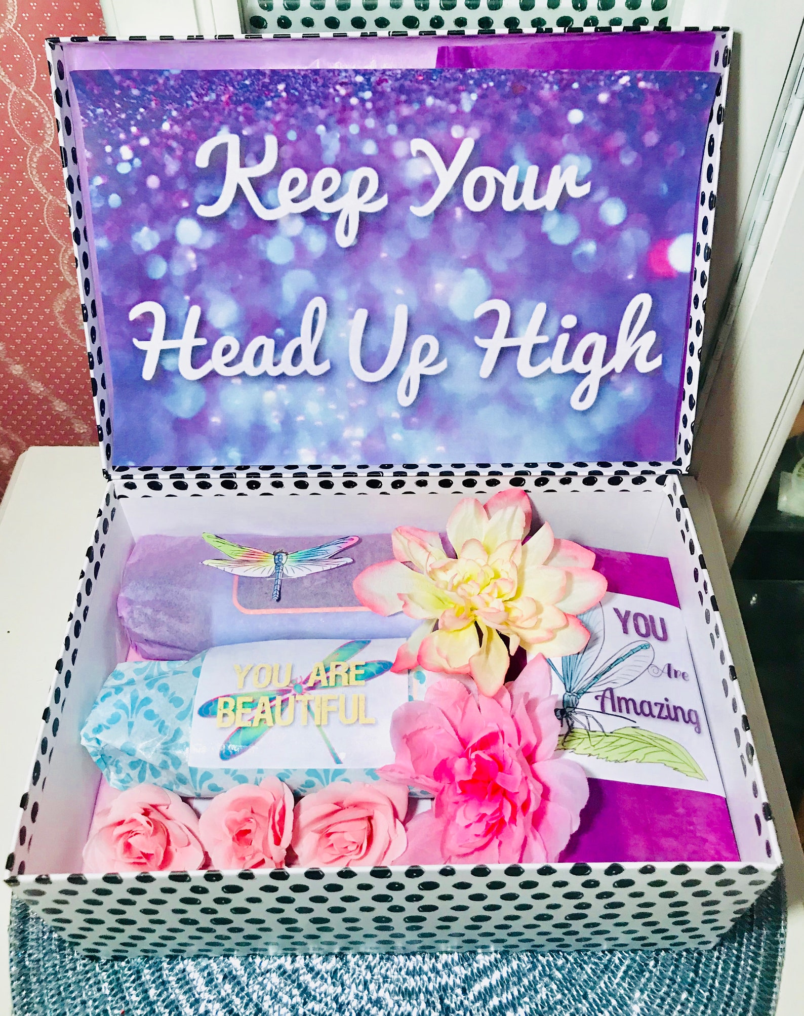 Anxiety Relief Youarebeautifulbox Anxiety Care Package Self | Etsy