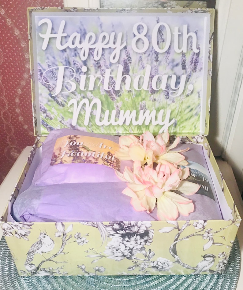 80th Birthday Gift Box. 80th Birthday Care Package. 80th Birthday ...