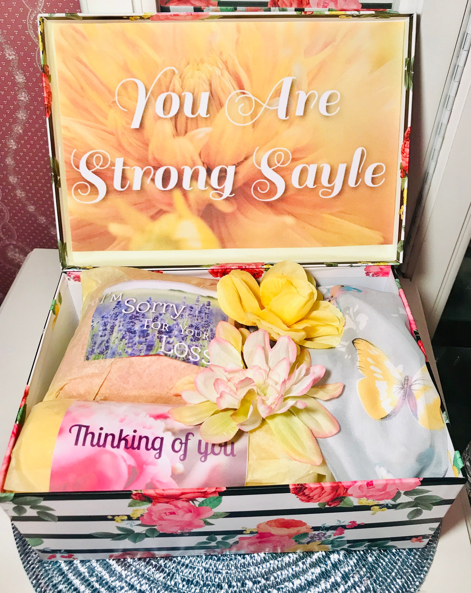 Anxiety Relief Youarebeautifulbox Anxiety Care Package Self | Etsy