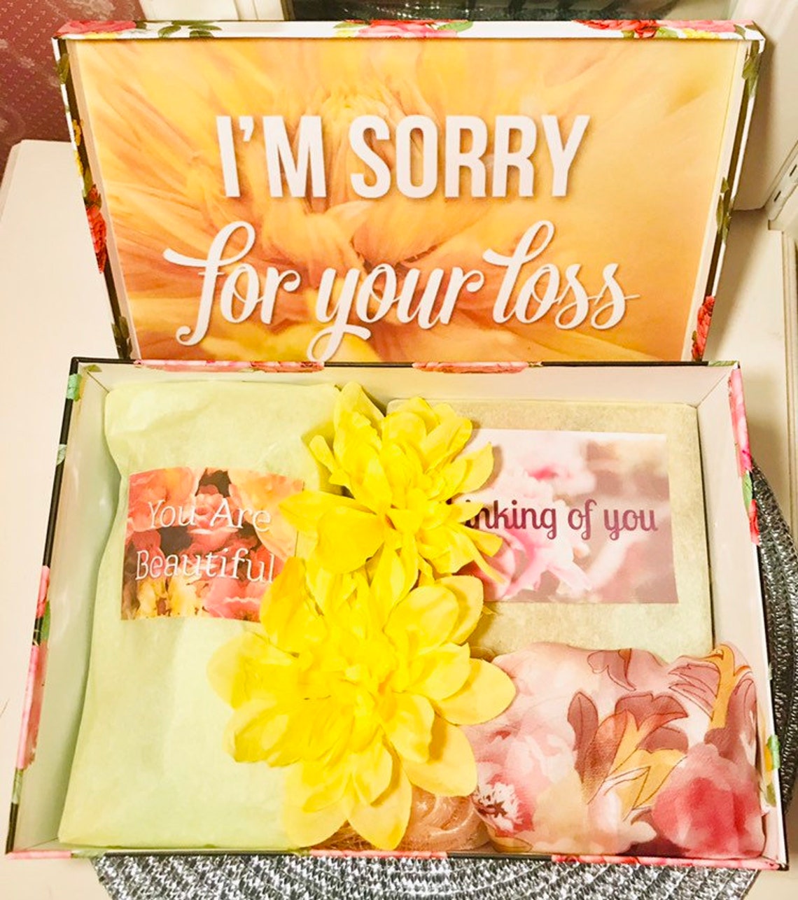 I'm Sorry for Your Loss. Grief Gift. Grief Care Package. - Etsy