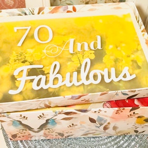 70th Birthday YouAreBeautifulBox. 70th Birthday Gift. Mom | Etsy