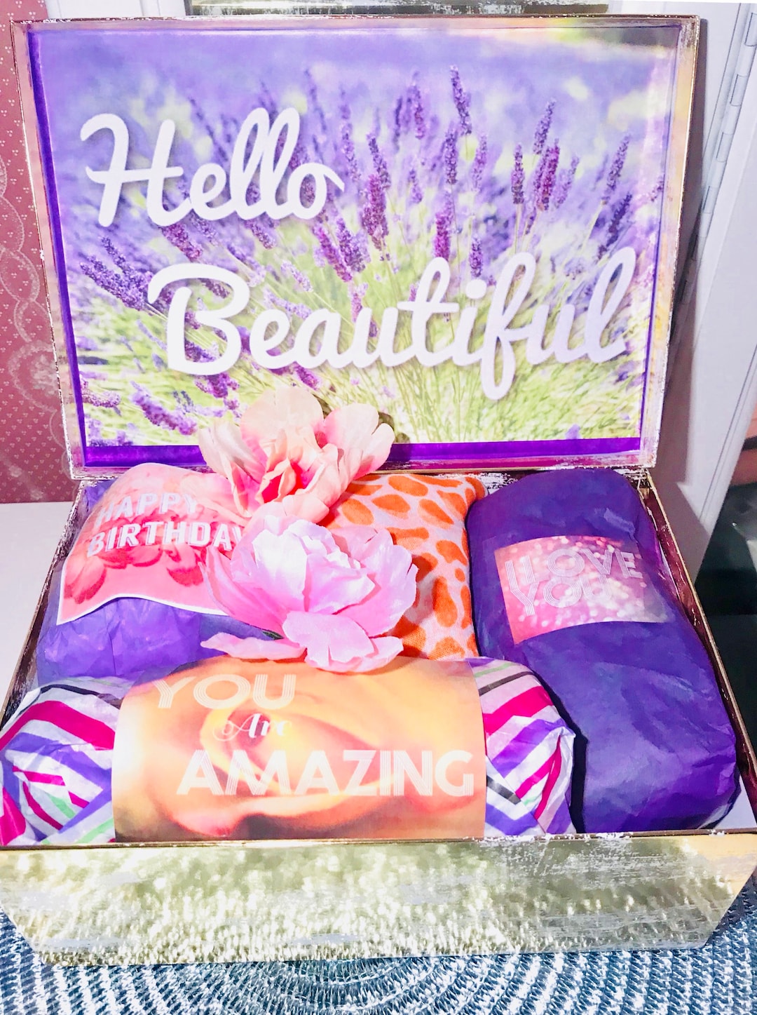 Hello Beautiful Youarebeautifulbox. Care Package for Her. Gift for Her ...