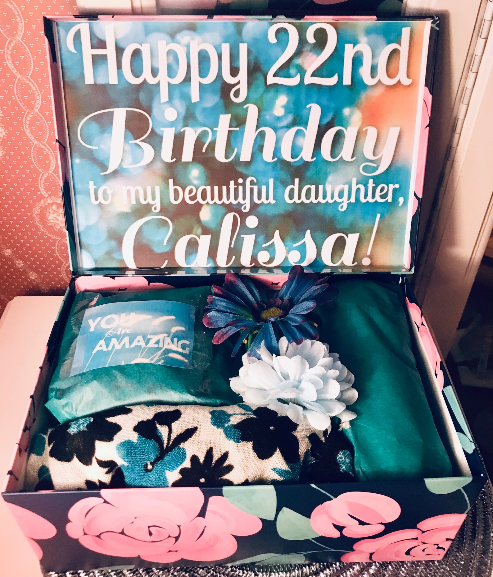 22nd Birthday Box. 22nd Youarebeautifulbox. 22nd Gift Box. - Etsy UK