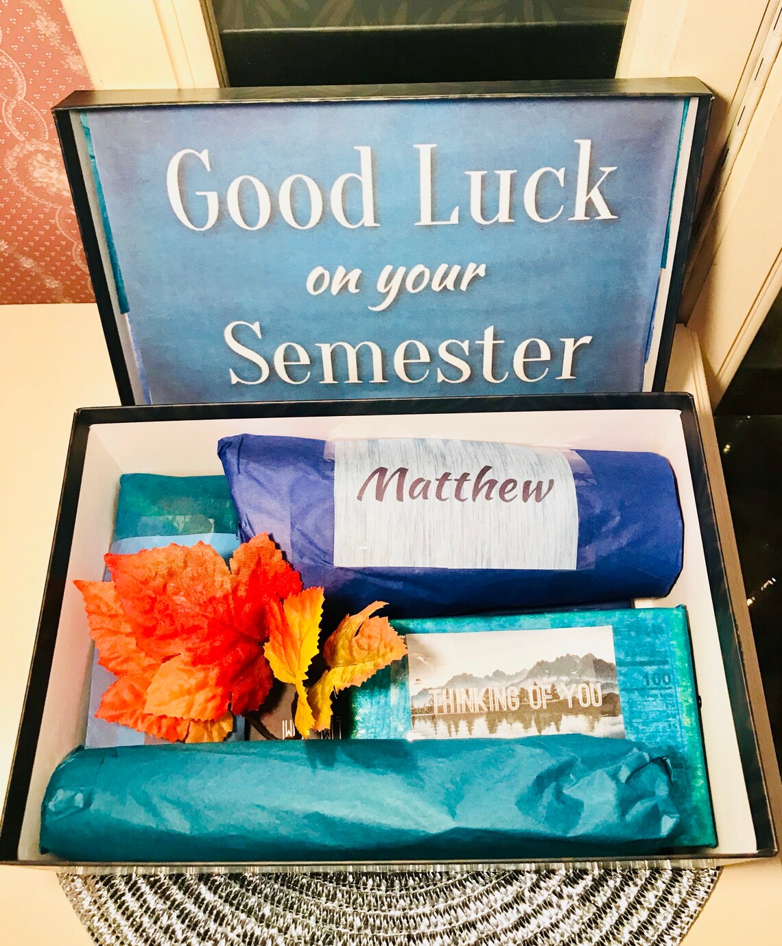 Good Luck College Care Package for Men. College Gifts for Men. - Etsy