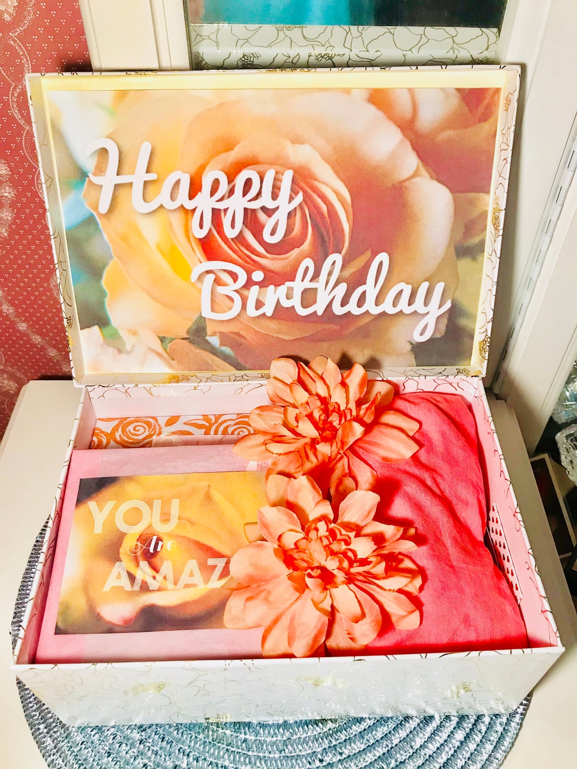 Personalized Birthday Youarebeautifulbox. Birthday Gift Box. - Etsy