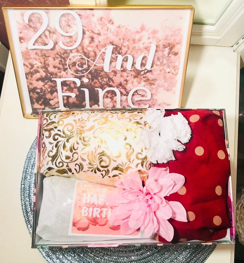 29th Birthday Gift Box. 29th Birthday Youarebeautifulbox. 29th - Etsy