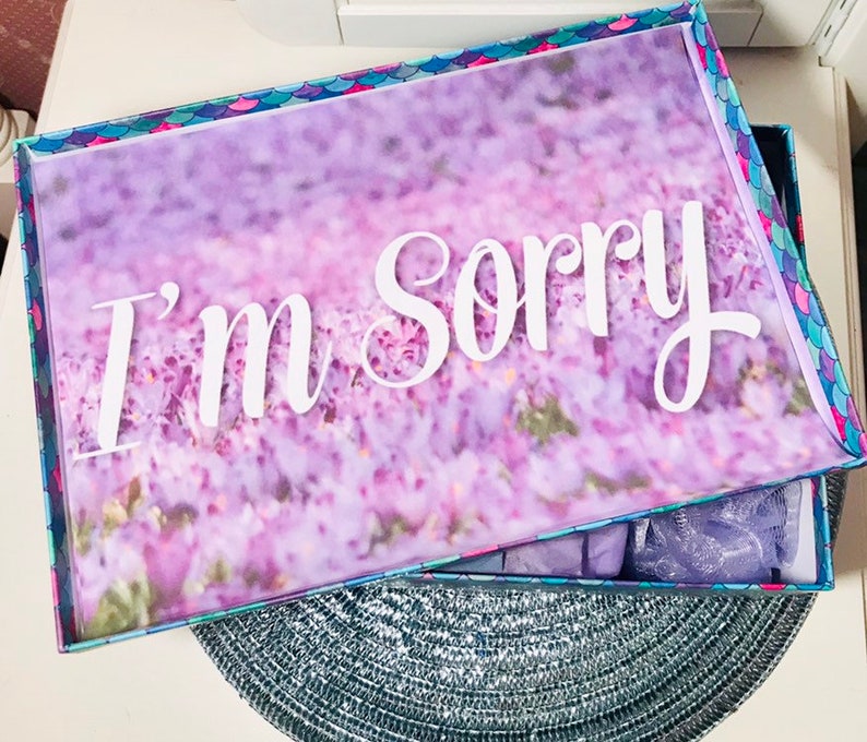 I'm Sorry Youarebeautifulbox. I'm Sorry Gift Box. - Etsy