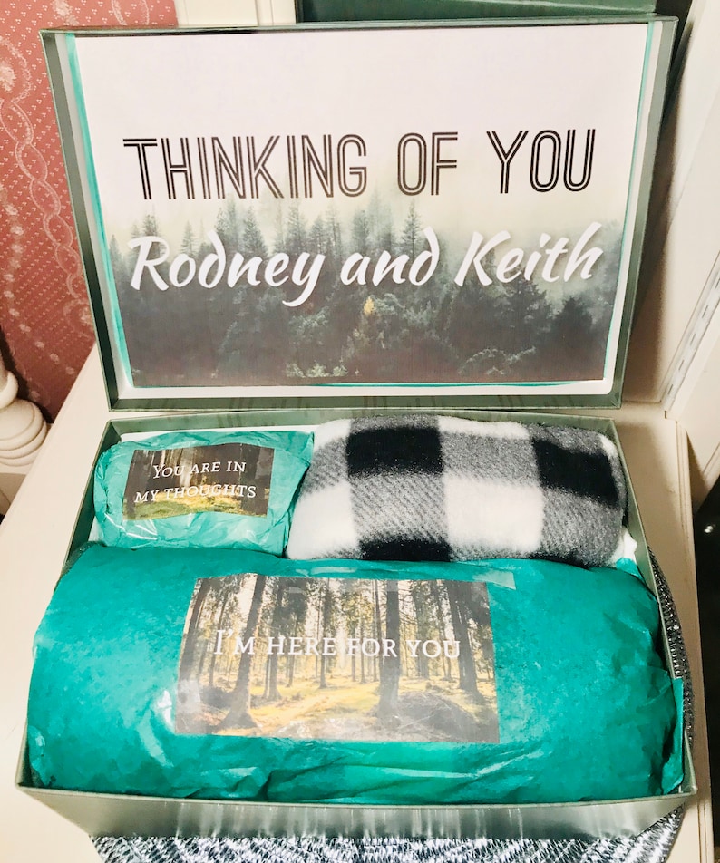 Thinking of You Care Package for Him. Boyfriend Care Package. - Etsy