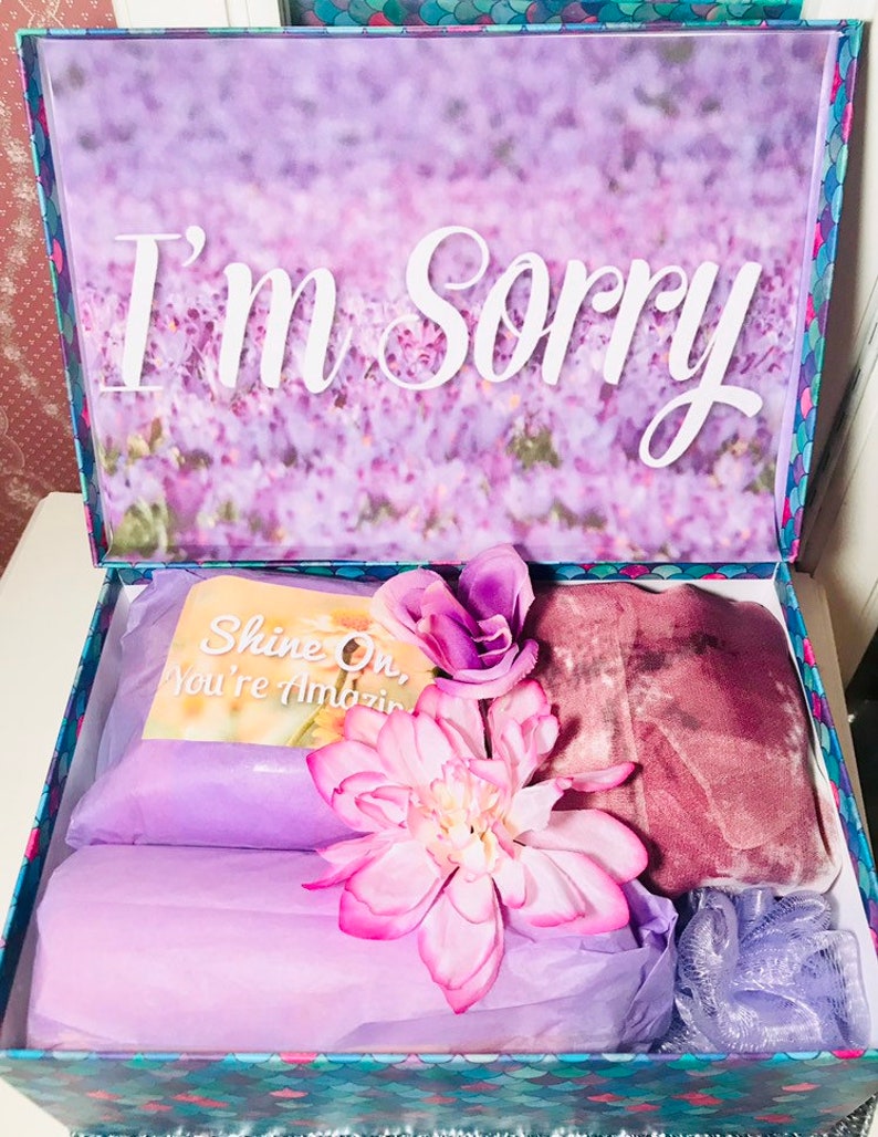 I'm Sorry Youarebeautifulbox. I'm Sorry Gift Box. - Etsy