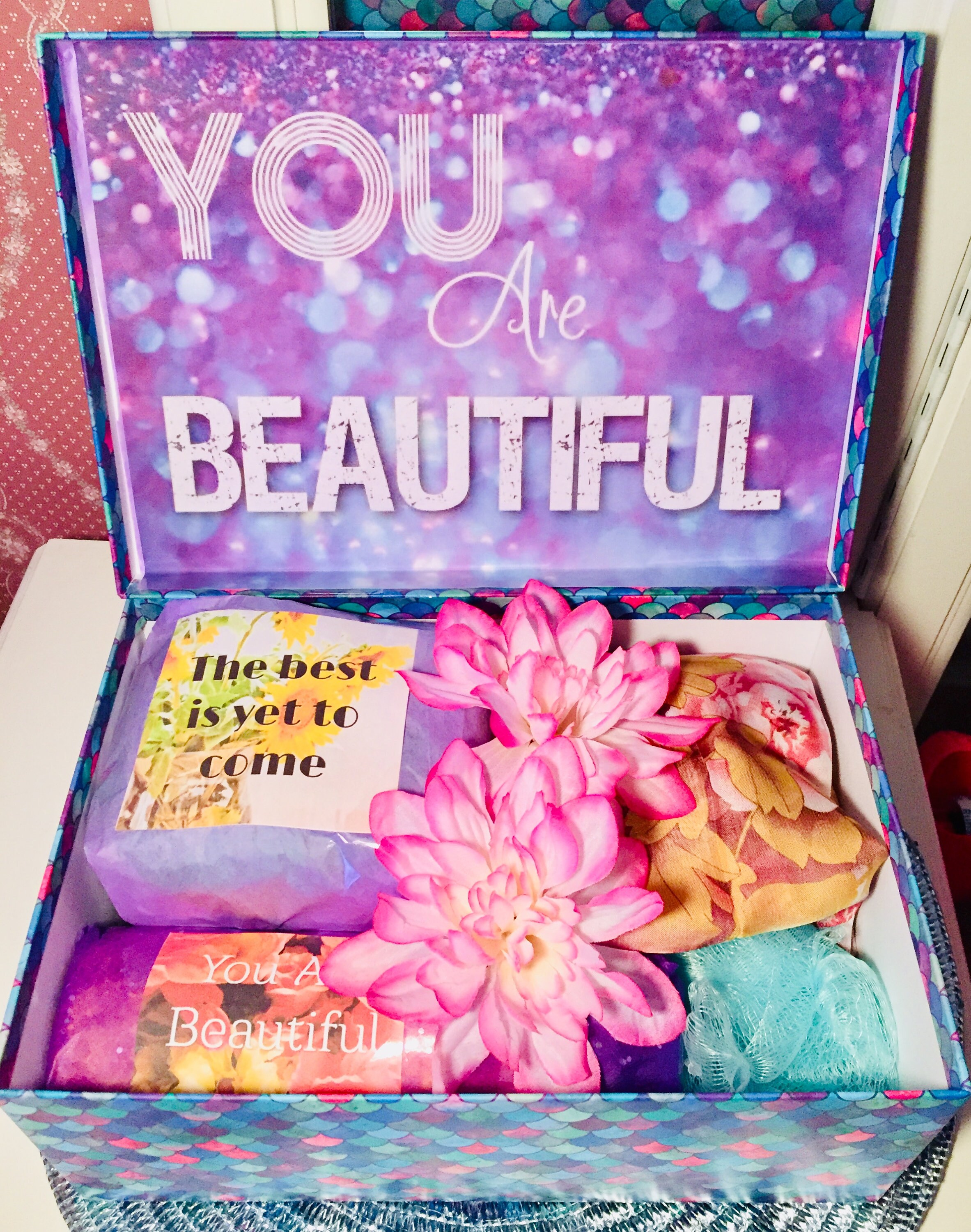 Birthday Youarebeautifulbox | Birthday Gift Basket | Birthday Care ...