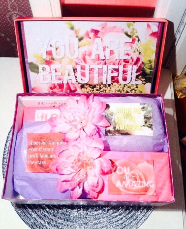 Friendship Care Package. Friend YouAreBeautifulBox. Long | Etsy