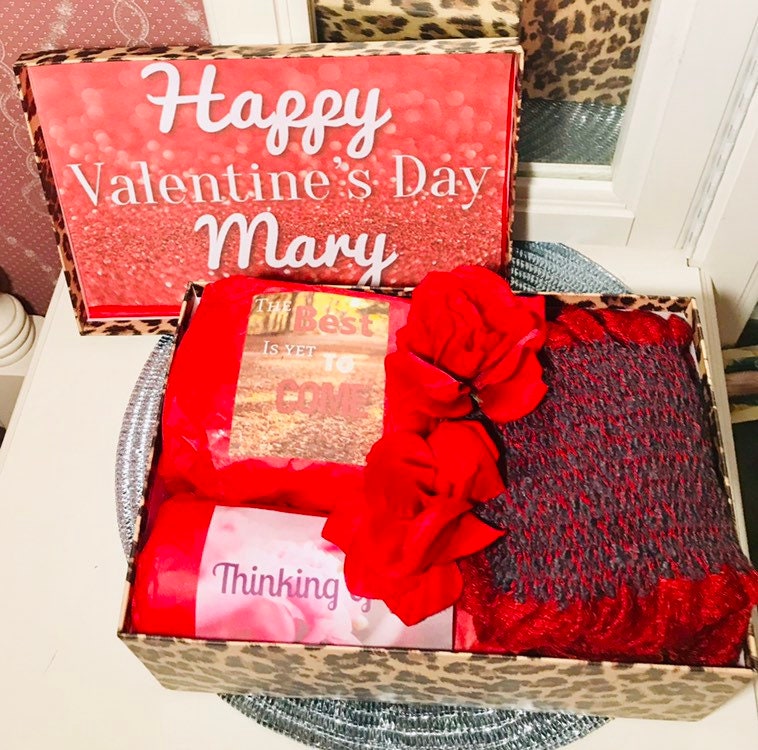 Valentines Day Gift Box. Valentine Youarebeautifulbox. - Etsy