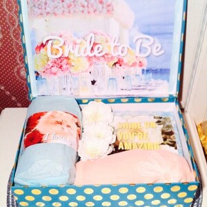 Bride to Be Youarebeautifulbox| Bride Care Package| Bride Gift Box ...