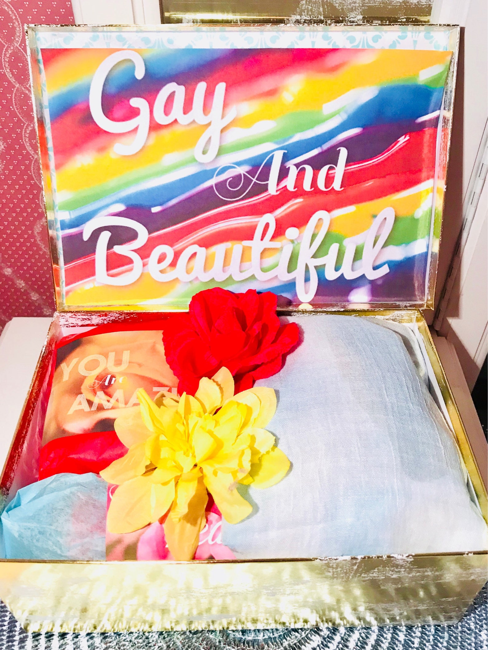 Coming Out Gift Box. Gay Pride Care Package. Gay Pride Gift. | Etsy