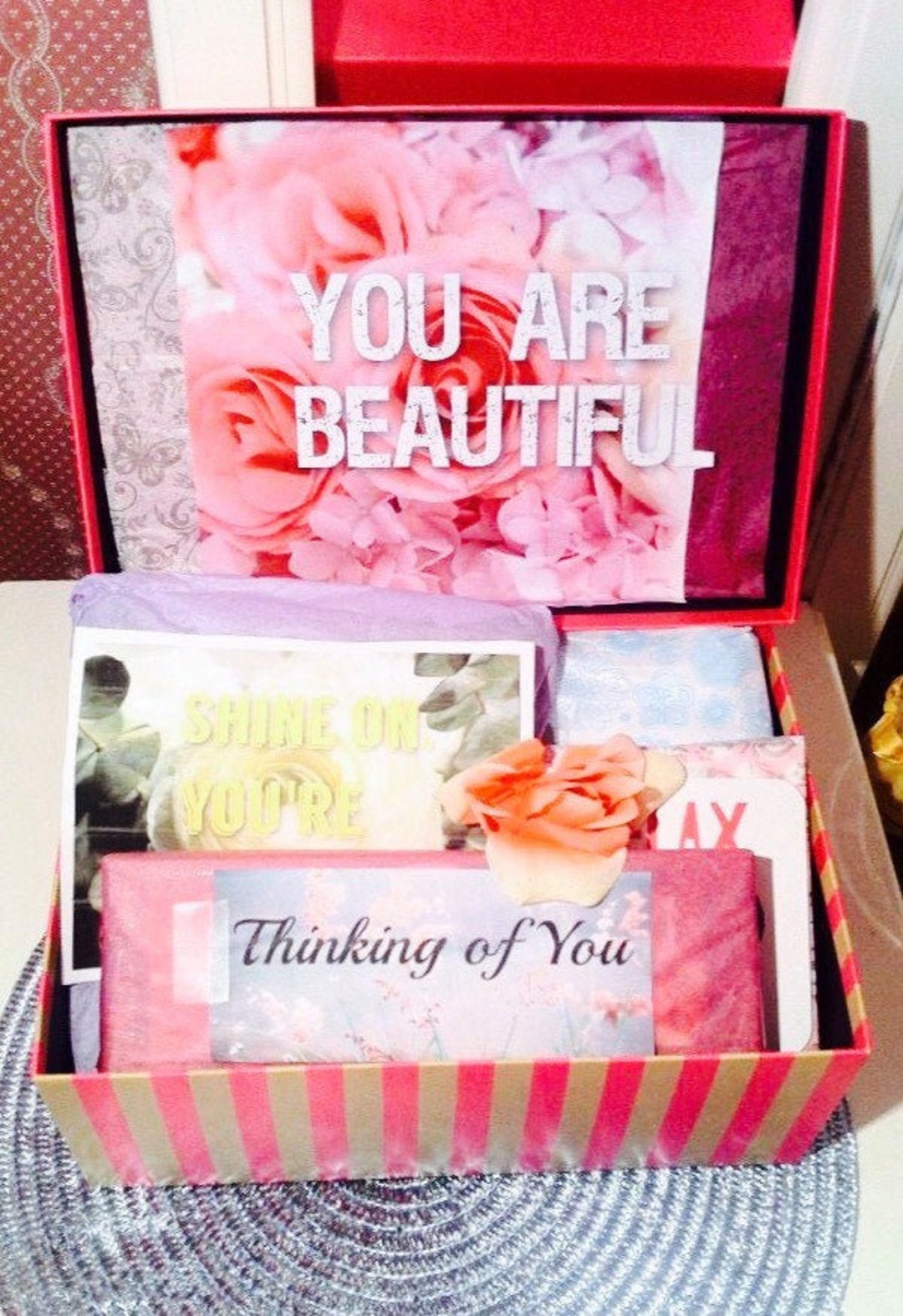 Socially Distant Care Package. Socially Distant Friend Gift. Long ...