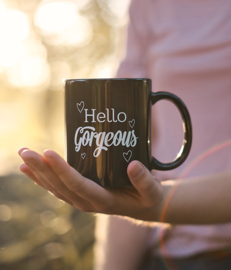 Hello Gorgeous Mug by Youarebeautifulbox. Coffee Mug. Friend | Etsy