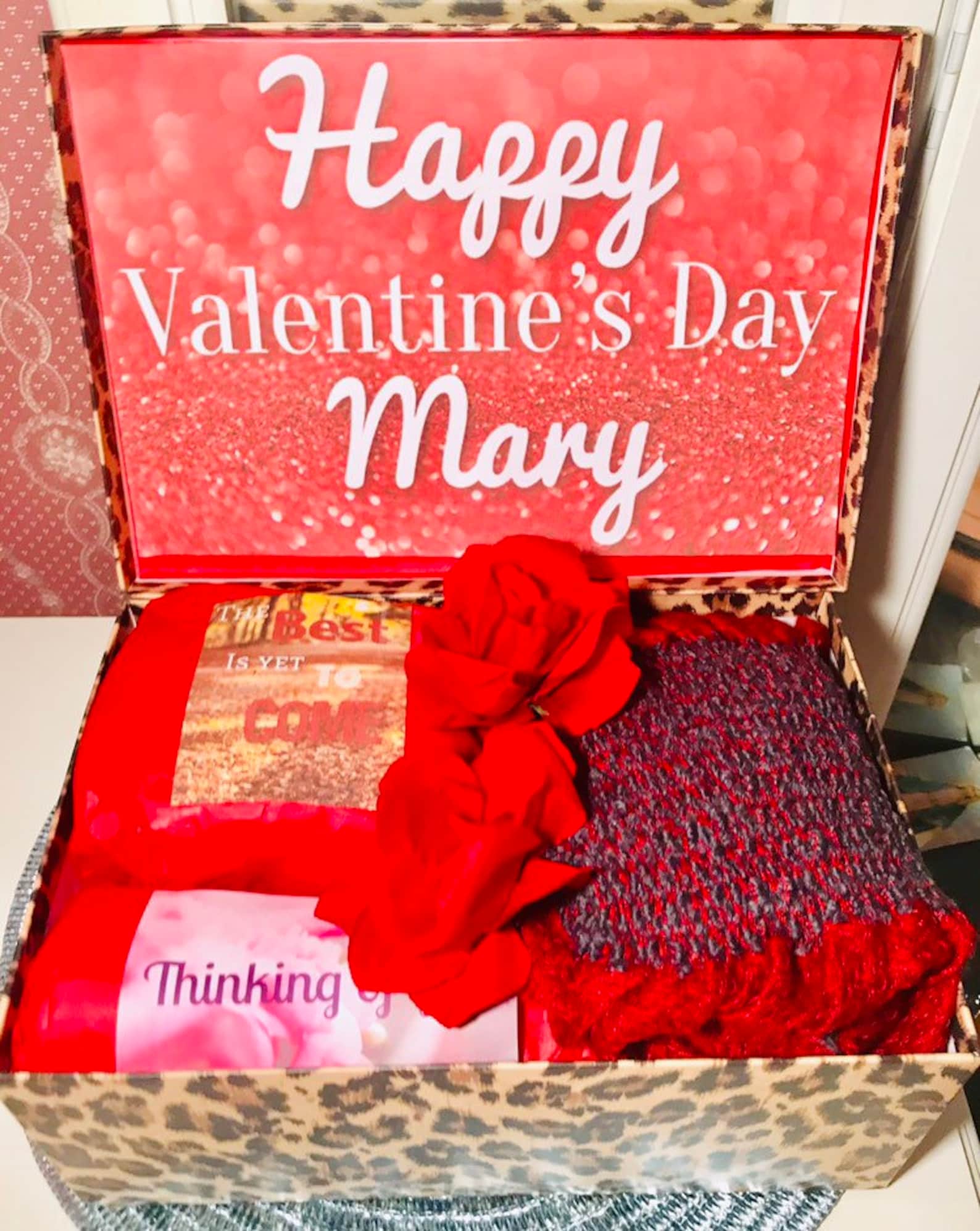Valentines Day Gift Box. Valentine Youarebeautifulbox. - Etsy