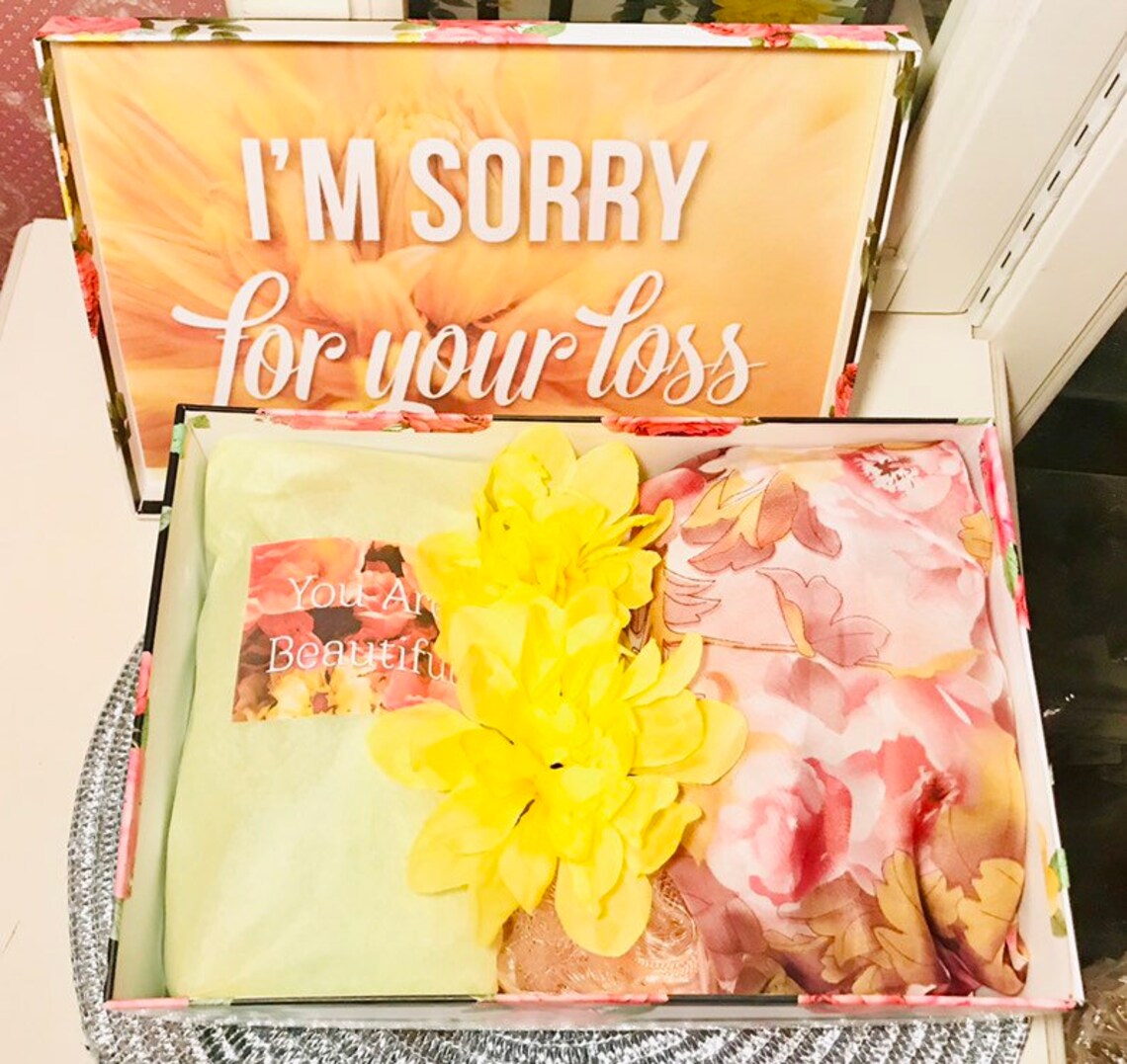 I'm Sorry for Your Loss. Grief Gift. Grief Care Package. - Etsy
