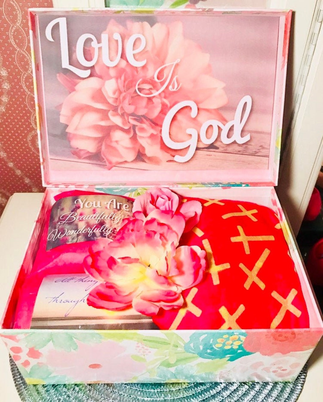 Love is God Youarebeautifulbox. Religious Care Package. Religious Gifts ...