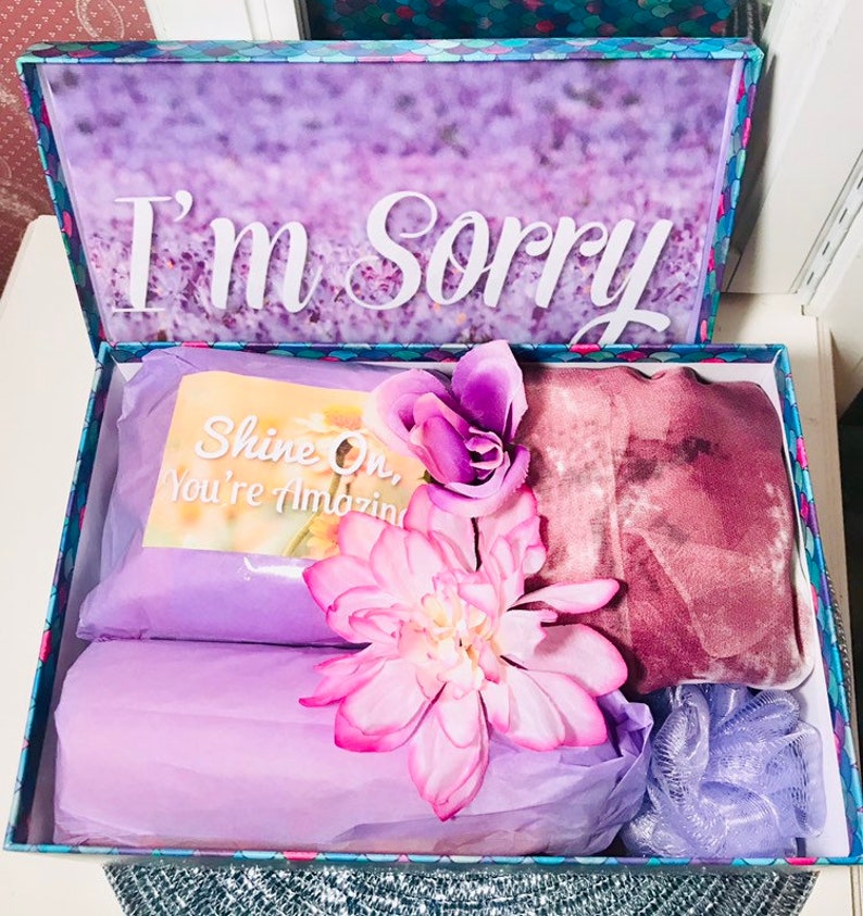 I'm Sorry Youarebeautifulbox. I'm Sorry Gift Box. - Etsy
