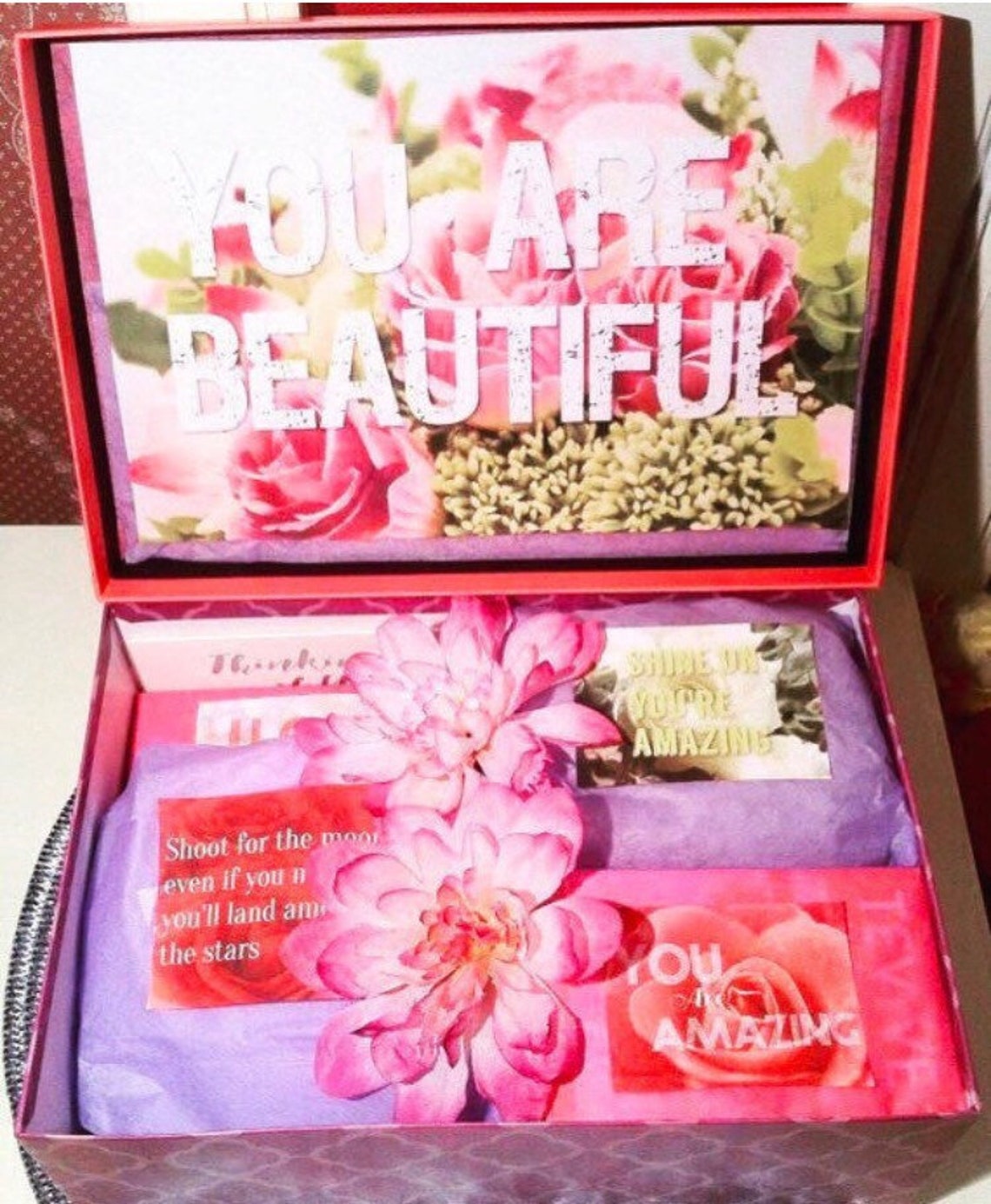 Friendship Care Package. Friend YouAreBeautifulBox. Long | Etsy