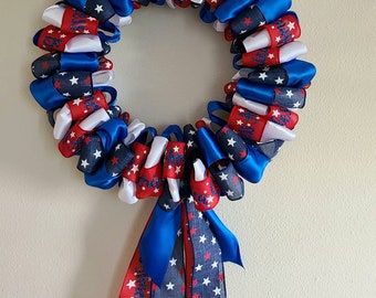 Labor Day Wreath - Etsy