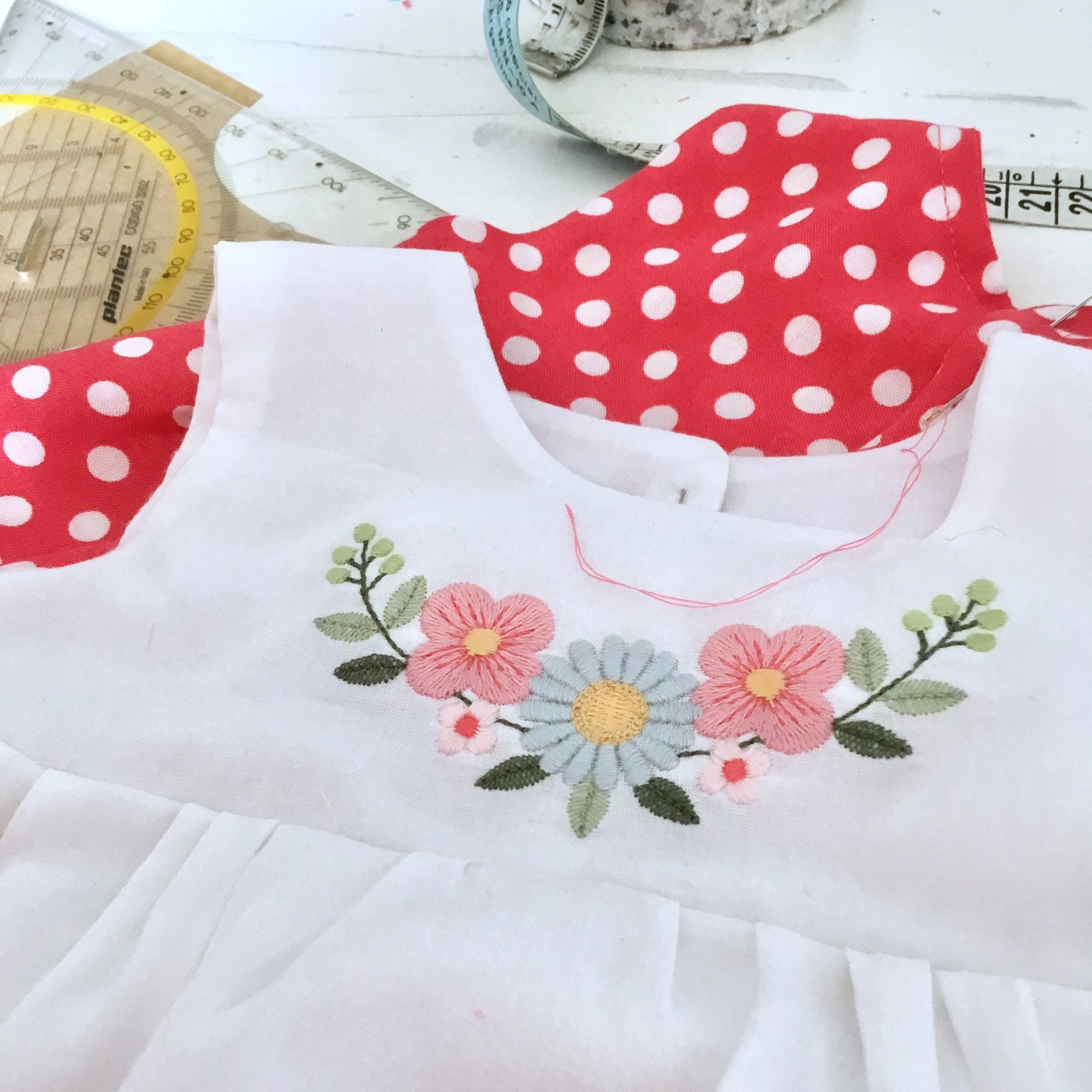 Machine Embroidery Design Modern Boho Flowers Border Curved - Etsy