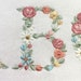 Machine Embroidery Alphabet Small Letters With Flowers 1.68 " / 43 Mm ...