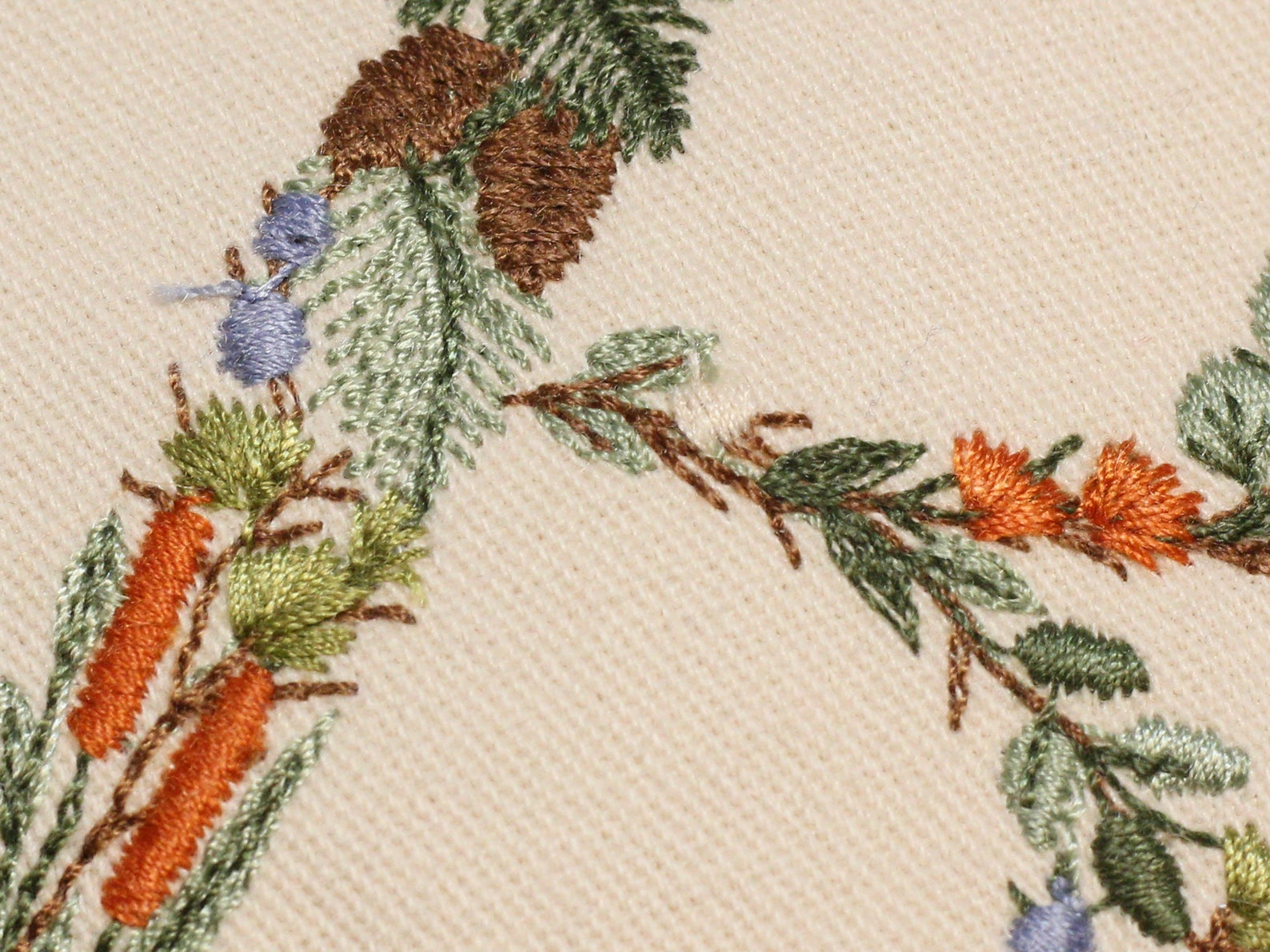 Machine Embroidery LETTER B Uppercase 3"/7,5 Cm Forest Font Woodland ...