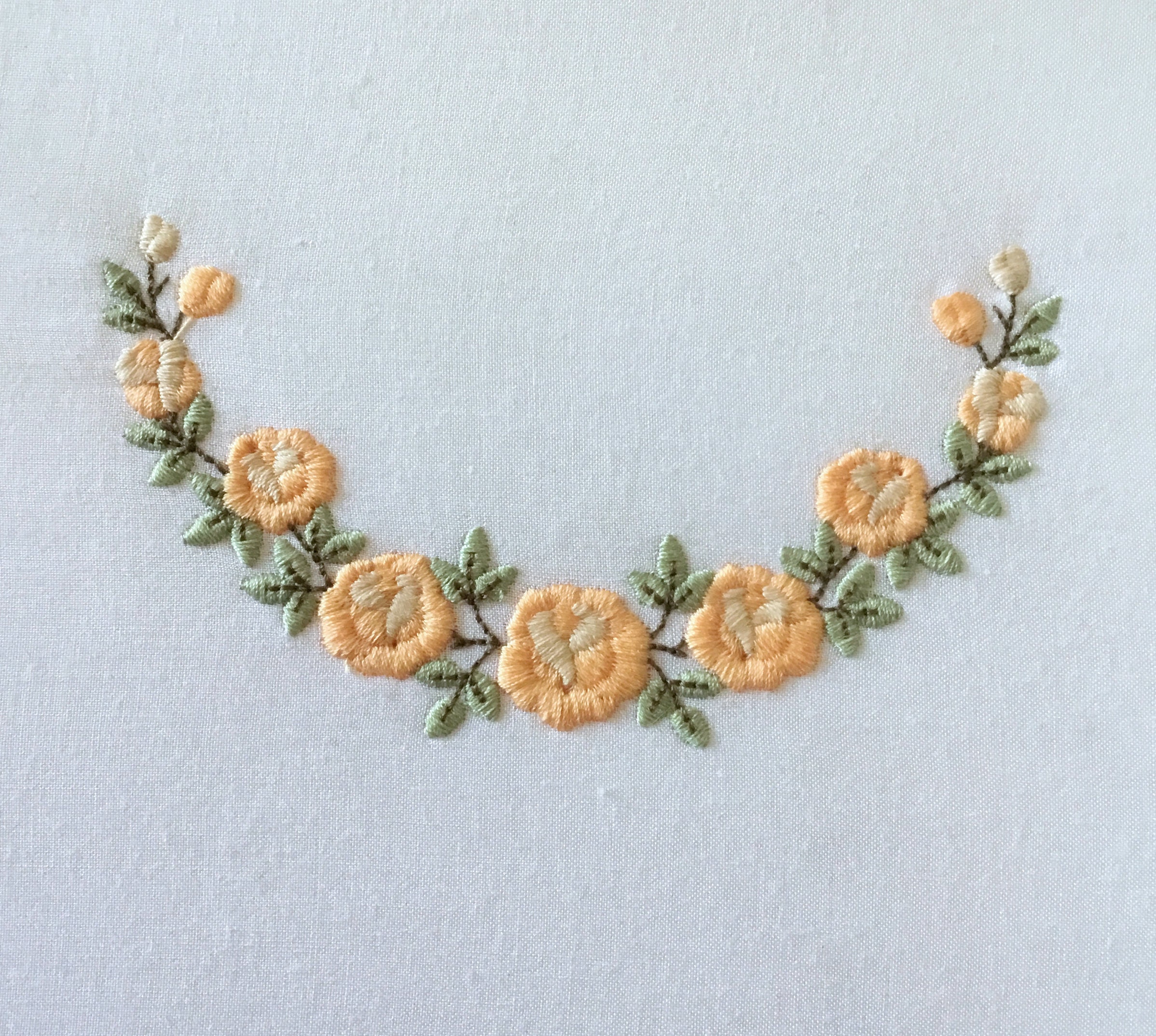 Flower Border Embroidery Designs