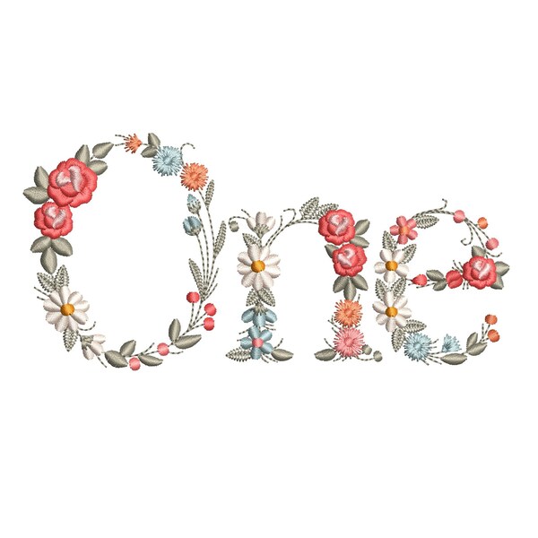 Wild One Embroidery - Etsy