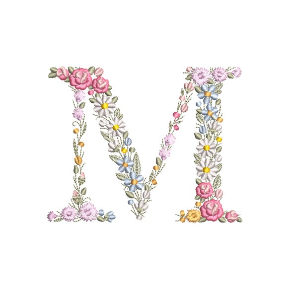 Monogram Letter M - Etsy