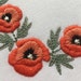 Corner of Poppies Machine Embroidery Design - Remembrance Day ...