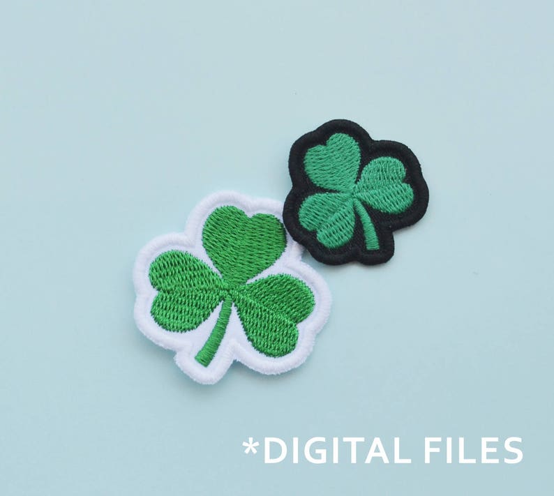Machine Embroidery Design - Shamrock Patch - Clover - St. Patrick's Day ...