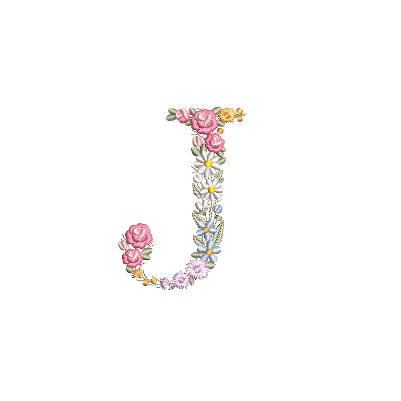 Letter J Monogram - Etsy