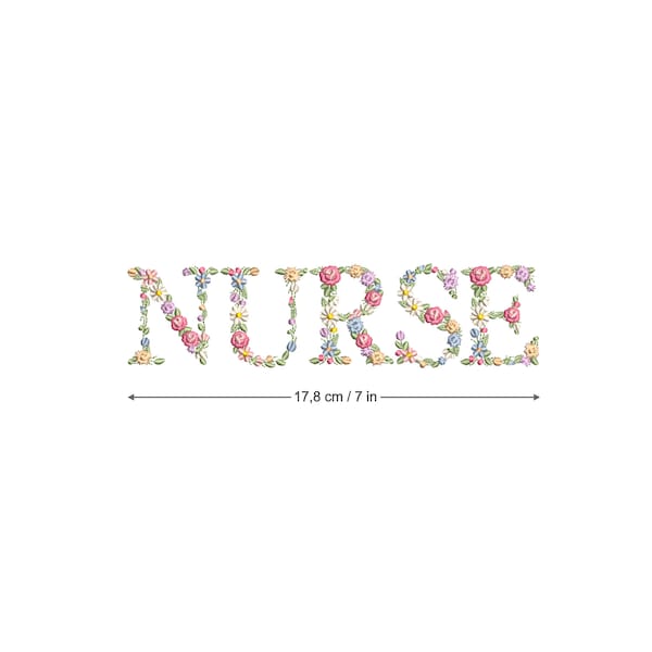 Nurse Embroidery - Etsy