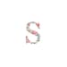 Machine Embroidery Design Small Floral Letter S Uppercase and Lowercase ...
