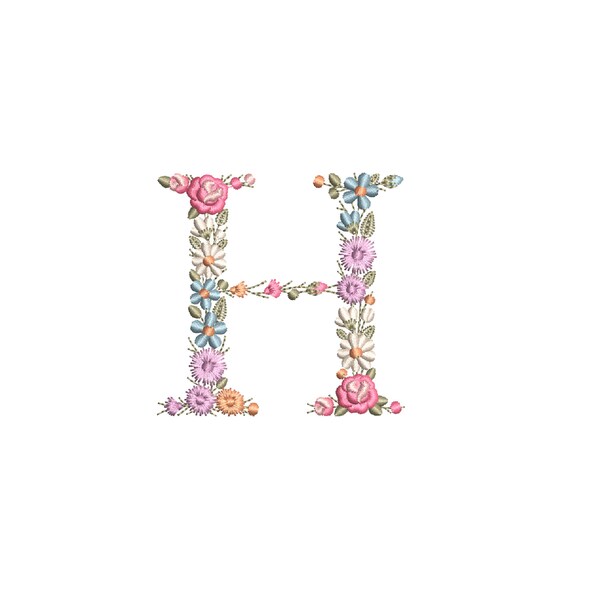 Letter H Monogram - Etsy