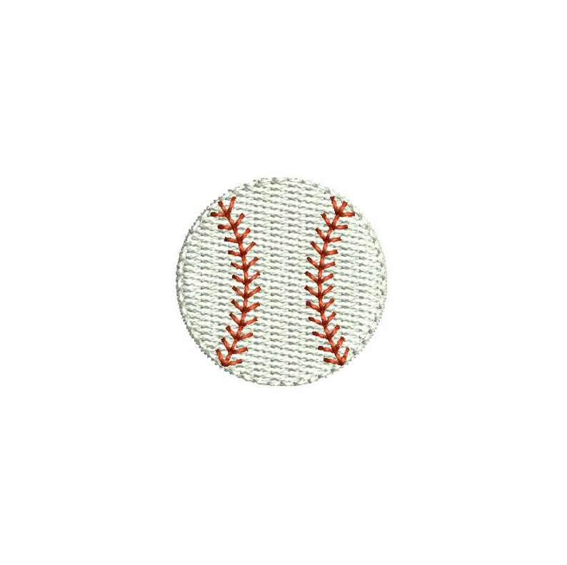 Baseball Mini Machine Embroidery Design. 4 Sizes. Instant Download - Etsy