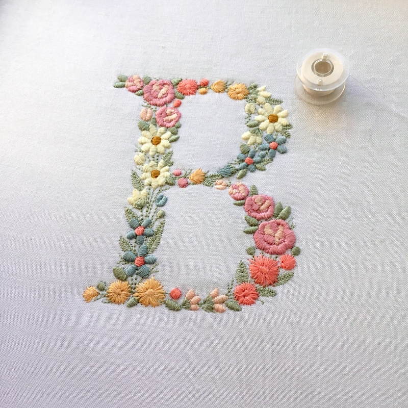 B for Embroidery - Etsy UK