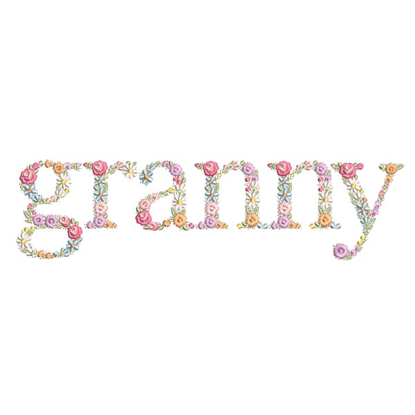 Letters Granny - Etsy