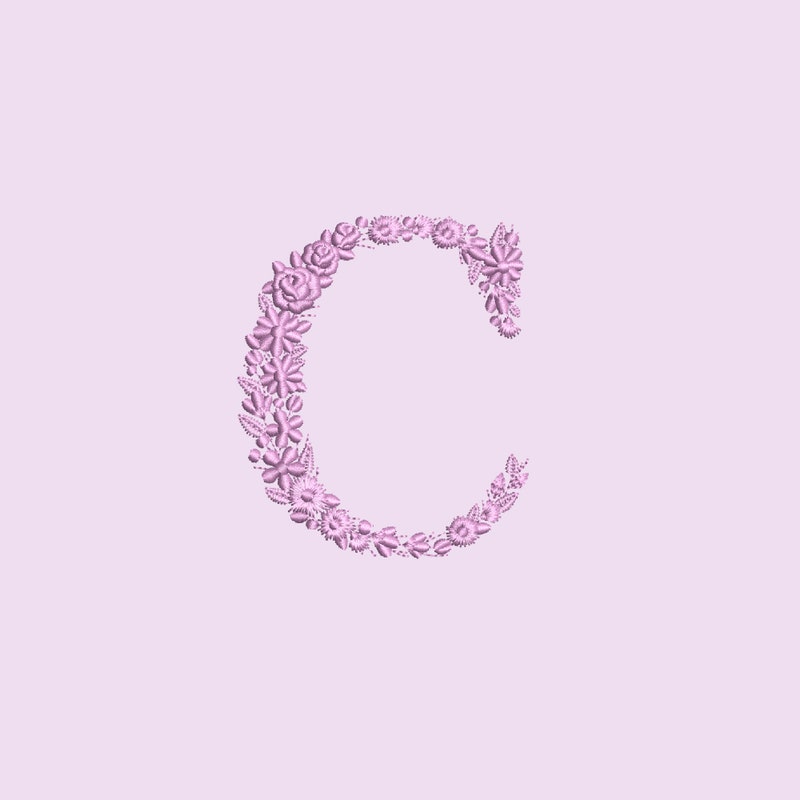 Monogram C - Etsy