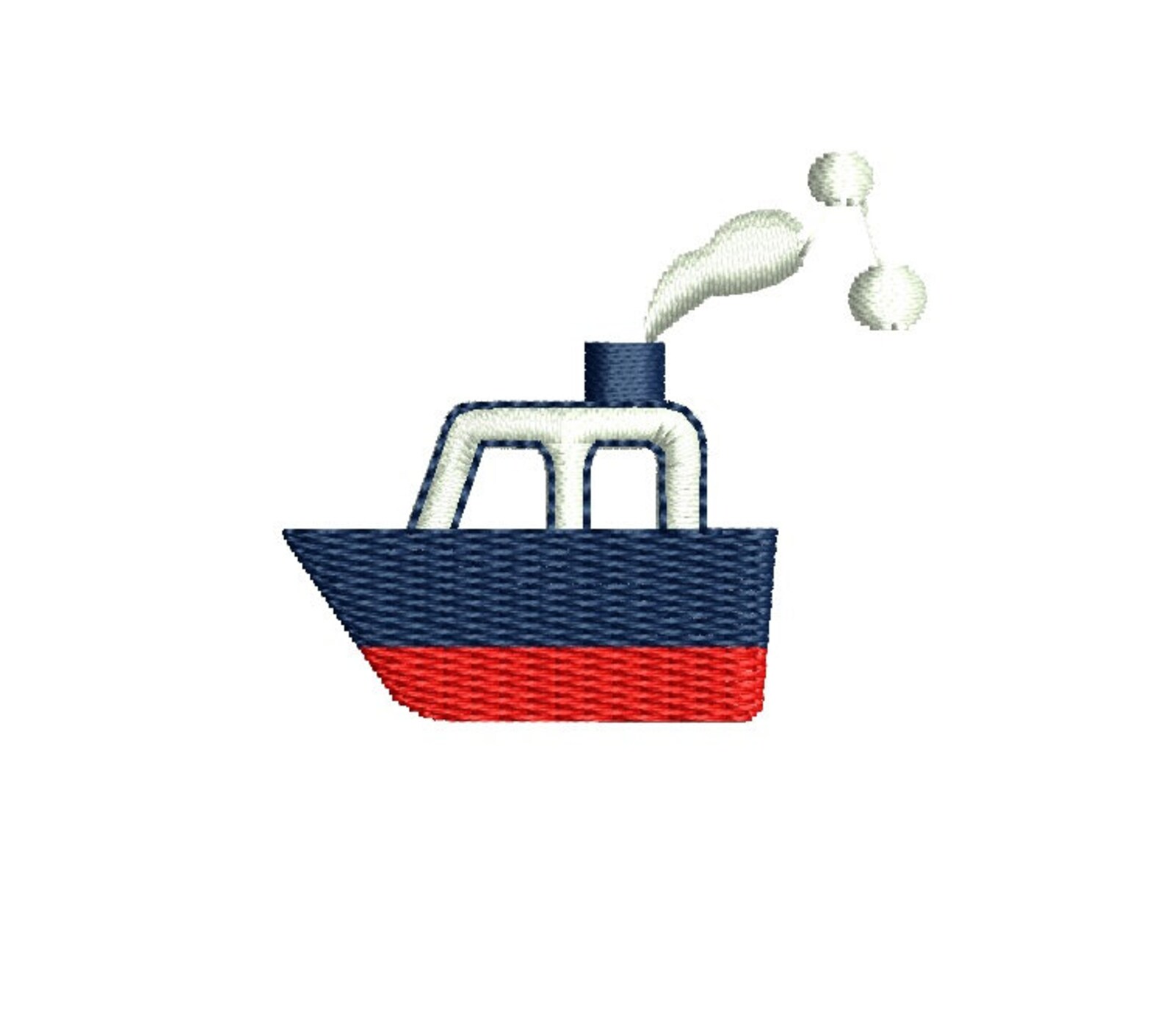 Mini Ship Machine Embroidery Design. 3 Sizes. Instant Download - Etsy