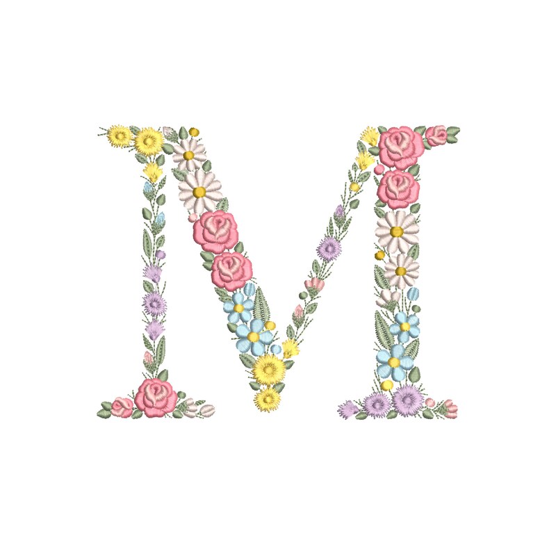 Letter M Monogram - Etsy