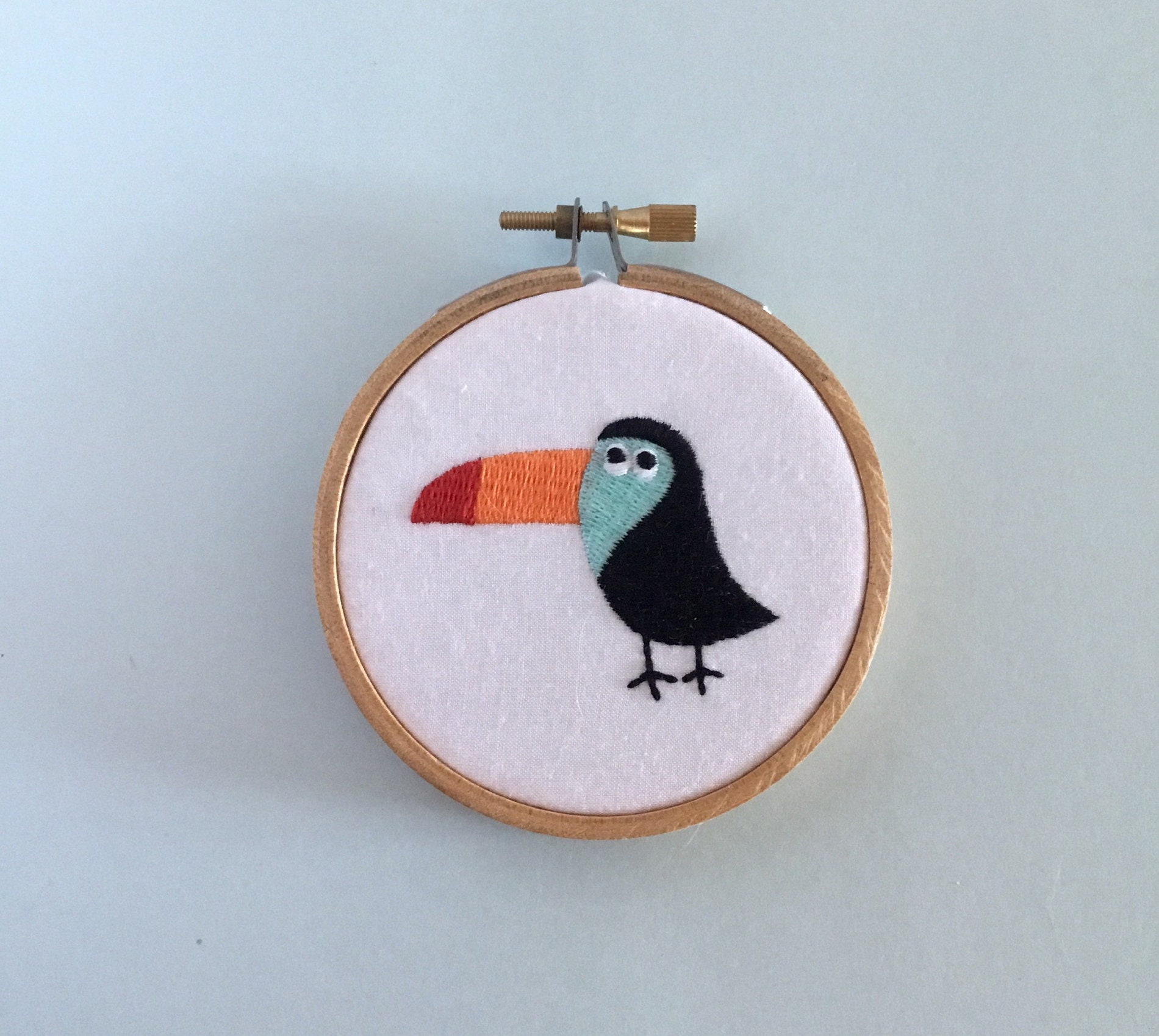 Toucan Small Filled Machine Embroidery Design. Mini Toucan - Etsy
