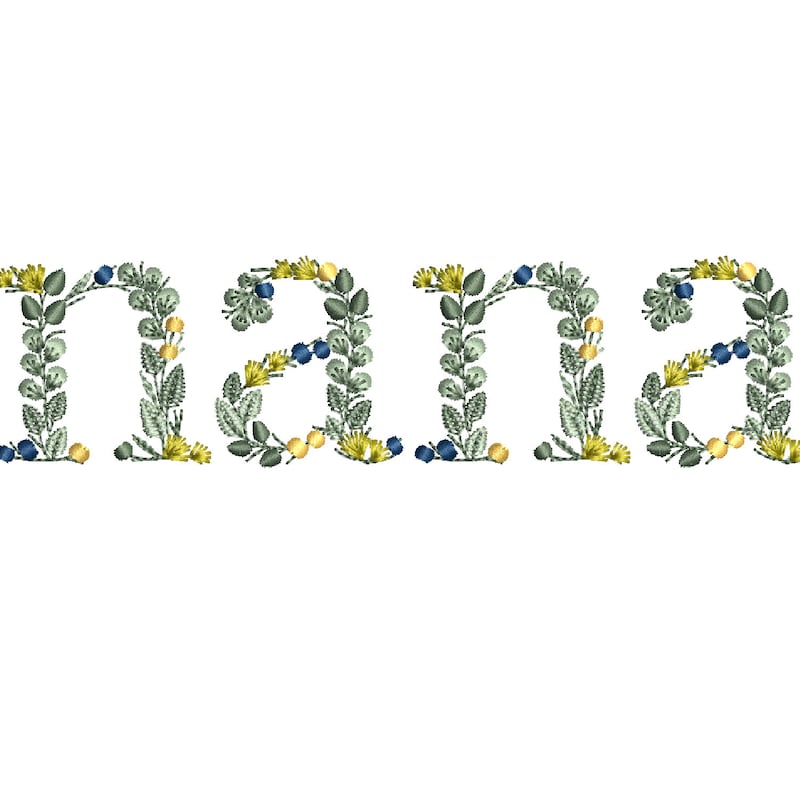 Nana Embroidery - Etsy