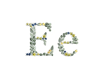 Small E Letter - Etsy