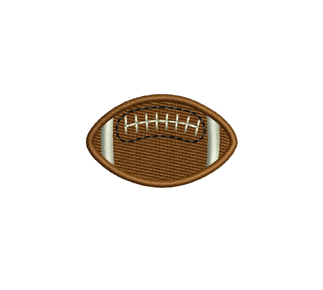 Mini Football Machine Embroidery Design. 4 Sizes. Instant Download - Etsy
