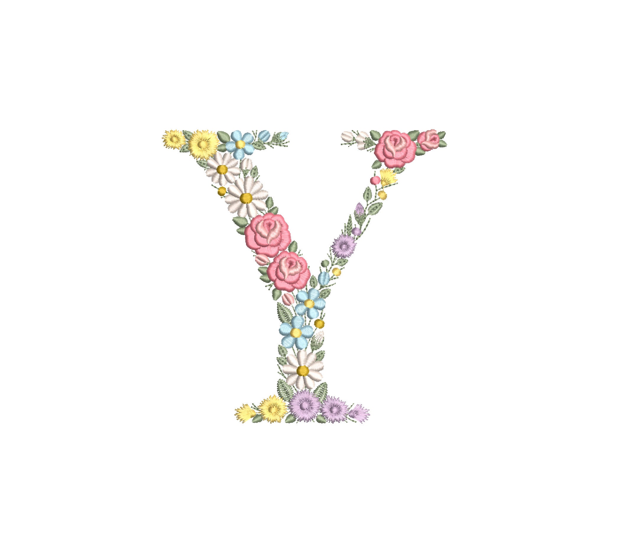 Pretty Letter Y