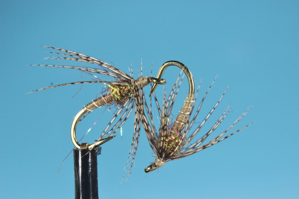 March Brown Soft Hackle Flies, (3 Pack) Fly Fishing Flies, Barbed or ...